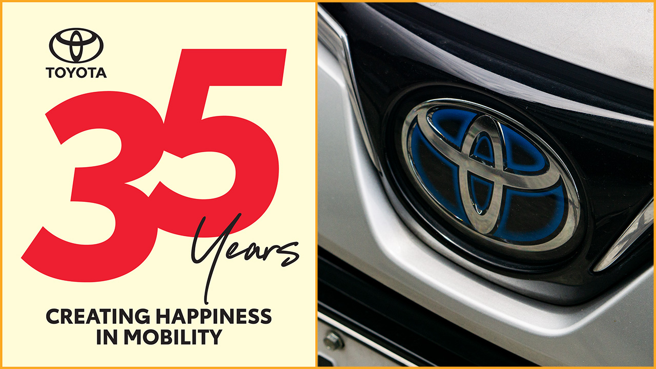 Toyota celebrates 35 years in the Philippines - TheAutoPH