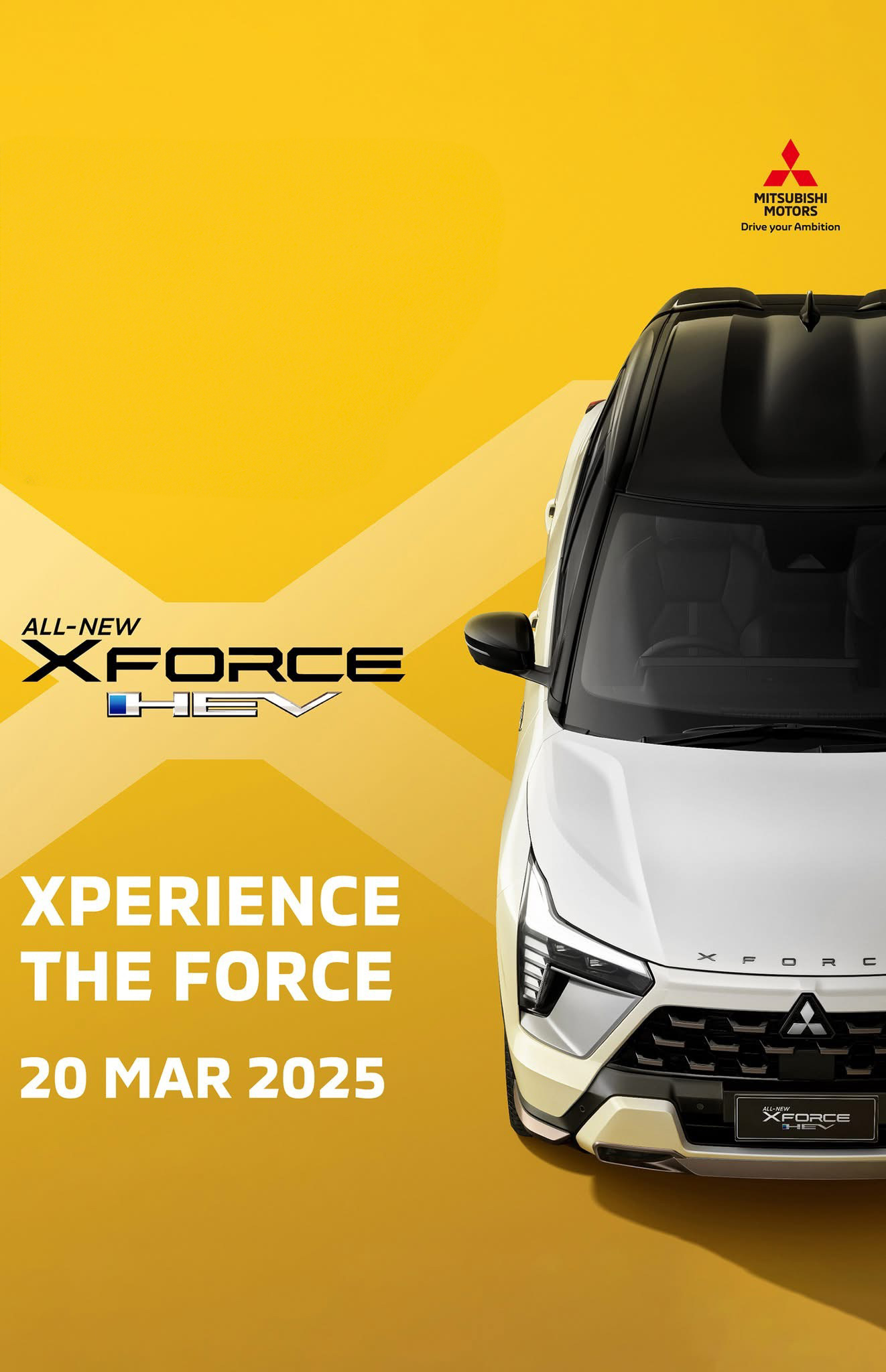 Mitsubishi Xforce Hybrid to have global reveal on March 20 - TheAutoPH