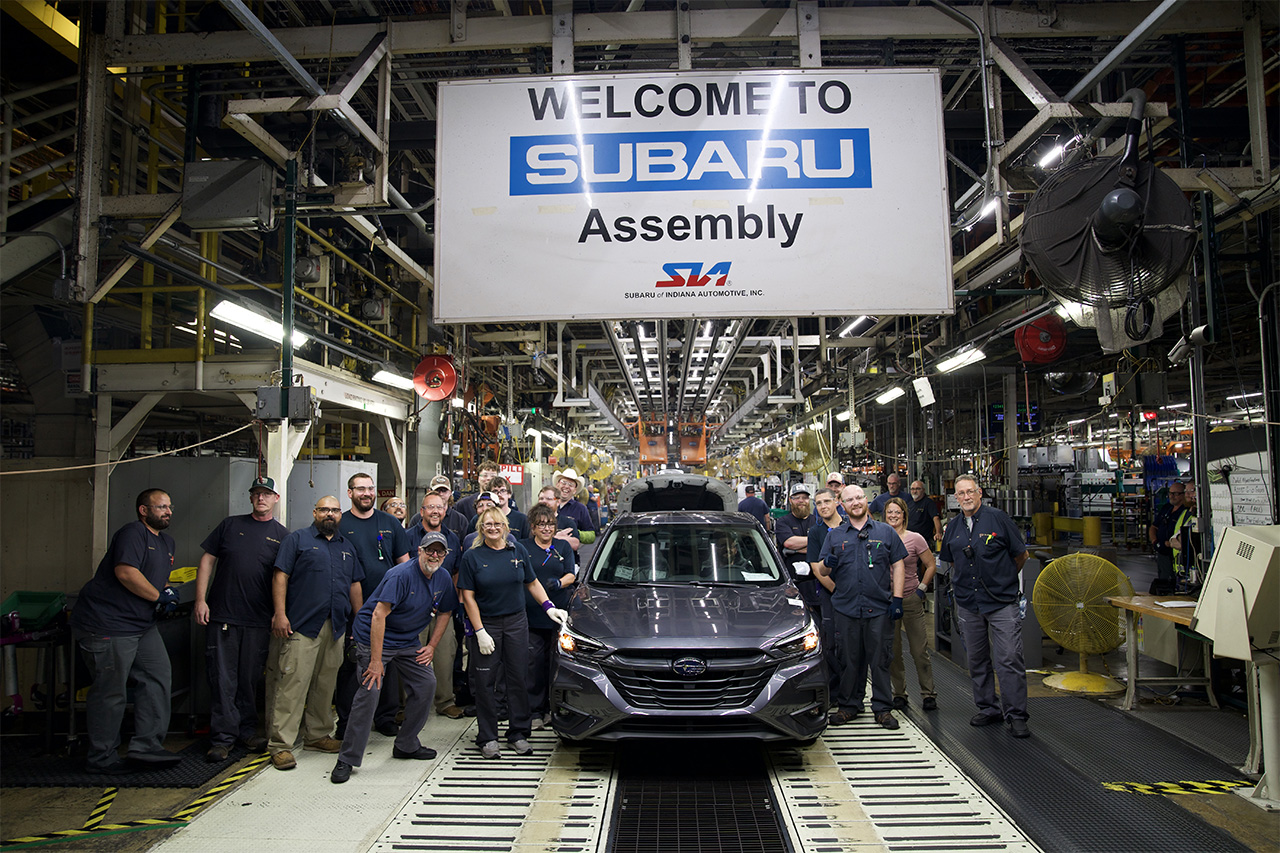 Another one bites the dust: The final Subaru Legacy rolled off the ...