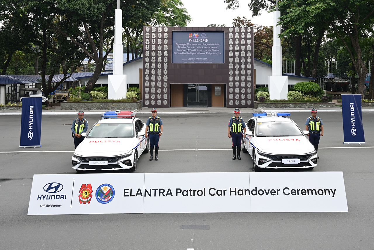Hyundai Motor PH turns over two Elantra Smart Patrol Cars to the PNP ...